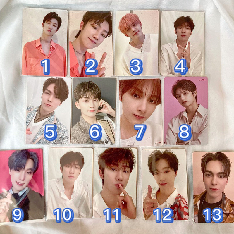 Seventeen SVT Japan Album Fallin Flower 24h Hitorijanai hmv photocard pc SCoups Jeonghan Jun ...