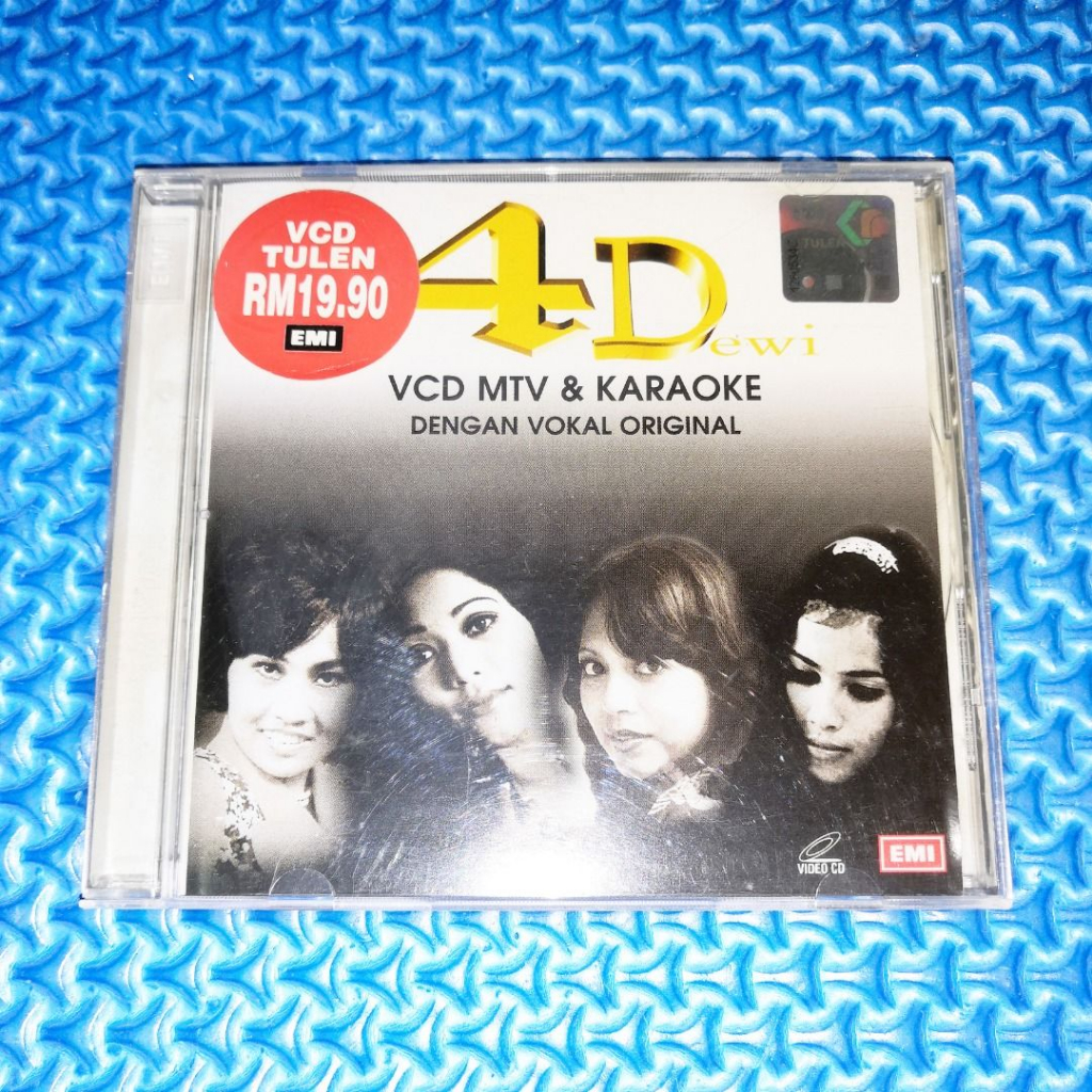 VA - 4 Dewi: Sharifah Aini, Sanisah Huri, Rafeah Buang, Uji Rashid [2002] VCD MTV Karaoke ...