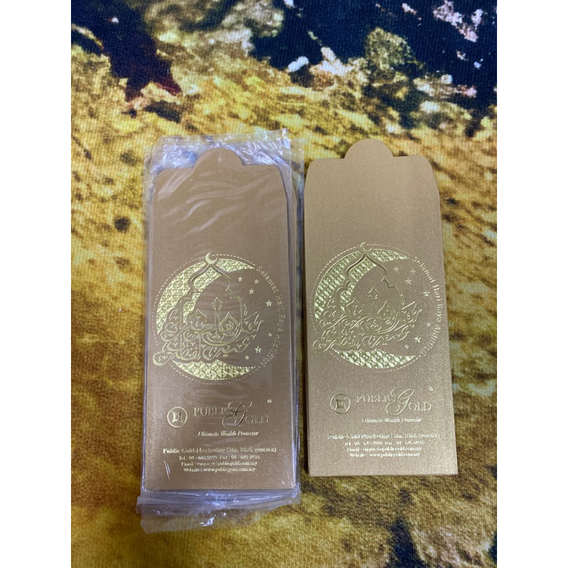 SAMPUL PUBLIC GOLD RAYA GOLD | Shopee Malaysia