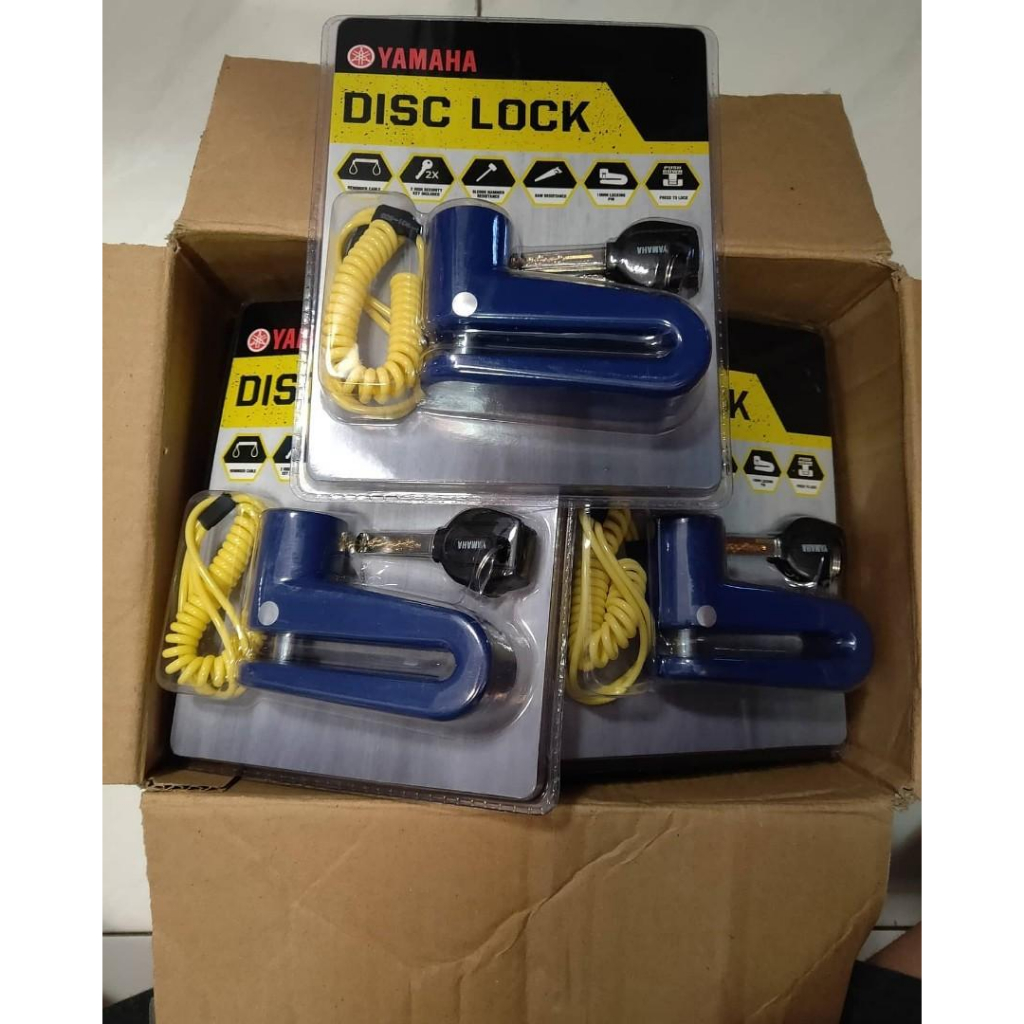 Disc Lock Yamaha 100% Original Hong Leong HLY Motorcycle Solex Heavy ...