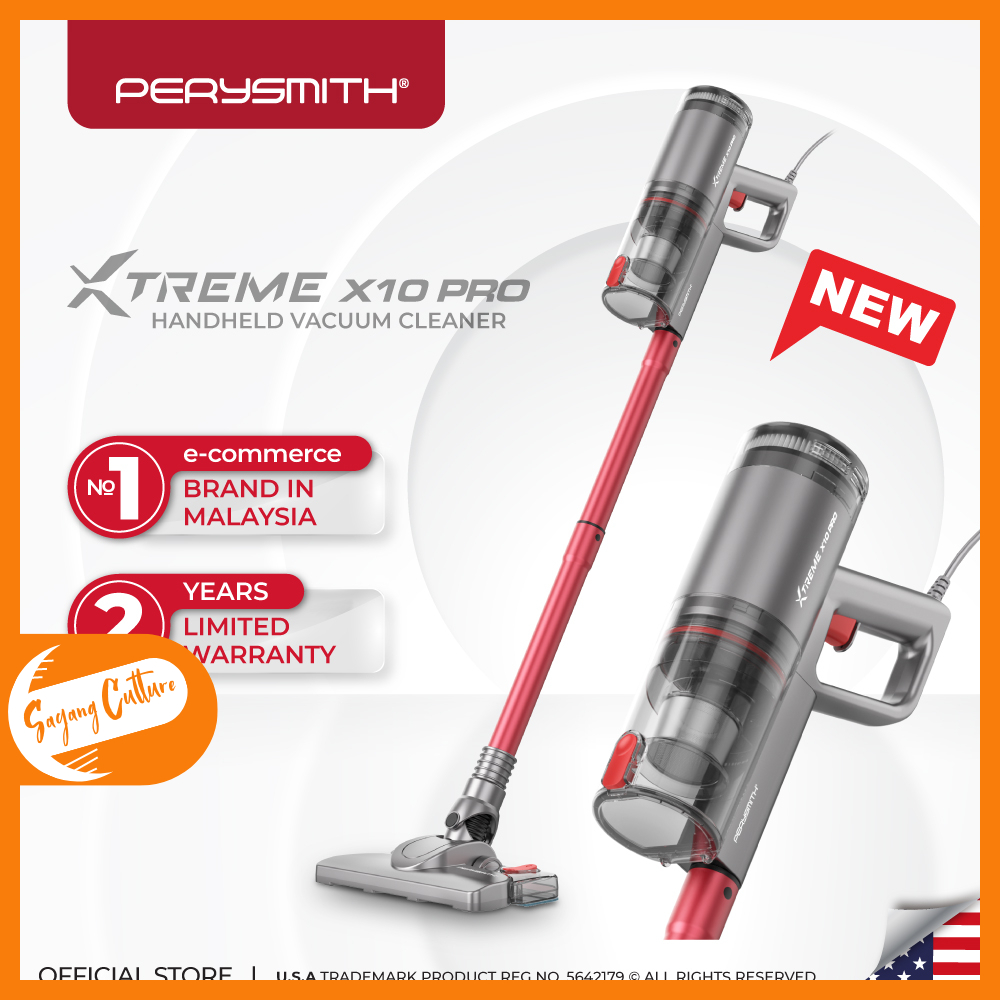 PerySmith Handheld Vacuum Cleaner Xtreme Series X10 Lite (1000W ...