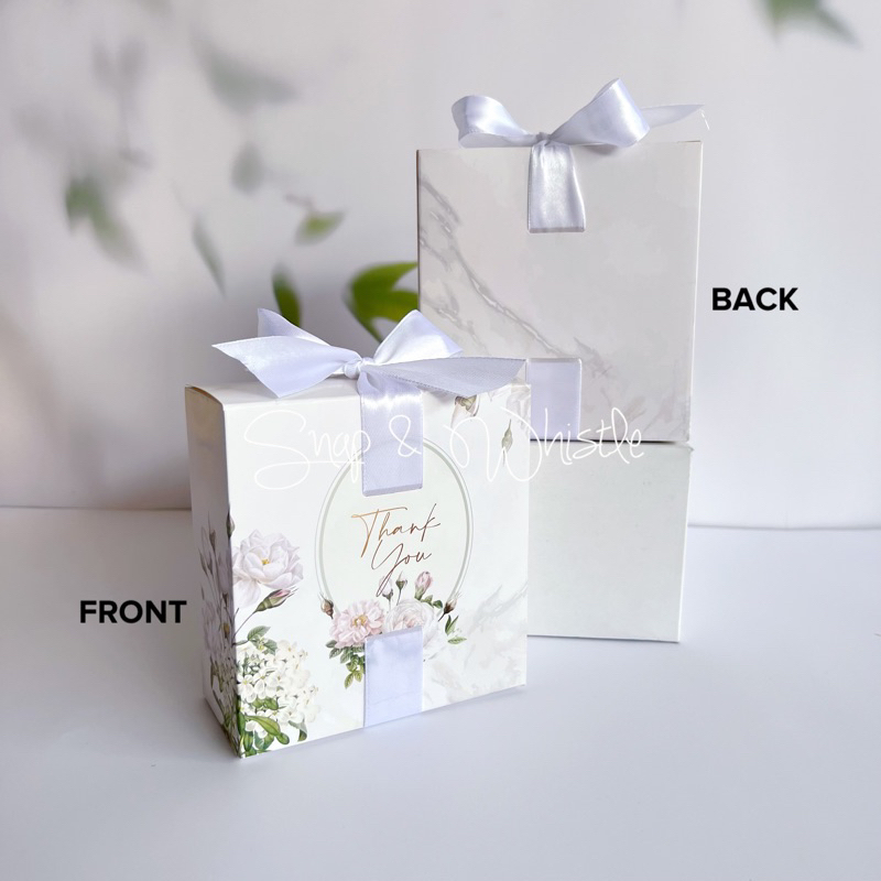 [NEW] 1pcs Wedding Doorgift Gift Box (For Sample) Birthday Packaging ...