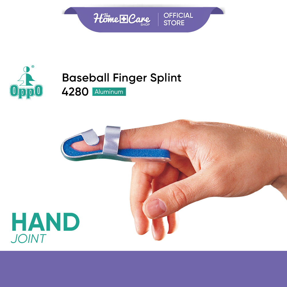OPPO Baseball Finger Splint 4280 Stabilizer Support Brace Fracture ...