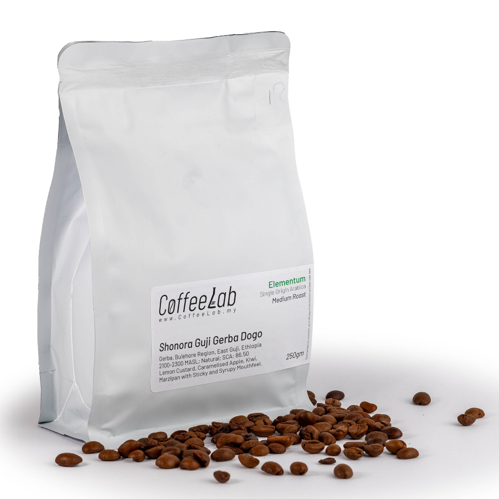 Ethiopia Gerba Dogo - Single Origin Arabica Roasted Coffee Beans - Elementum by CoffeeLab.my ...