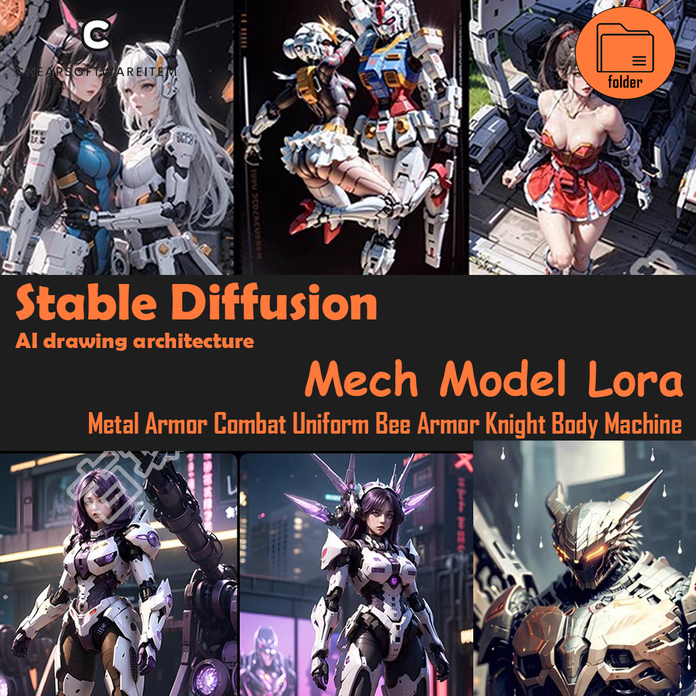 Stable Diffusion | Mech model lora Metal Armor Battlesuit Bee Armor Knight | Shopee Malaysia