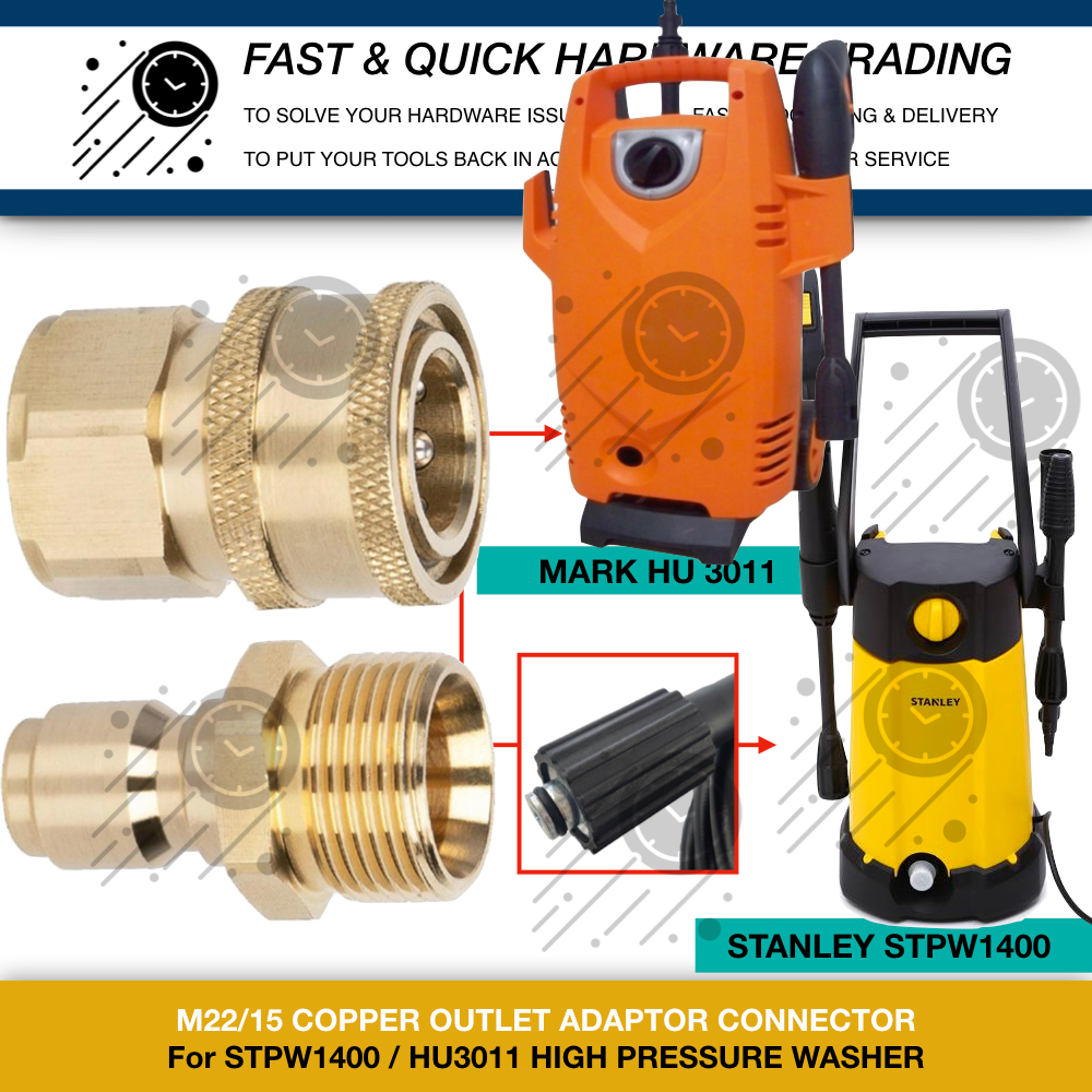 Stanley pressure washer quick connect store