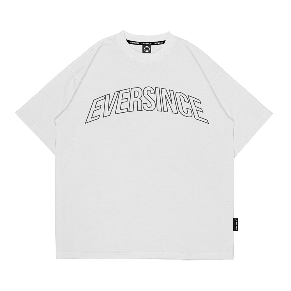 Eversince Literal Oversized Tee White | Shopee Malaysia