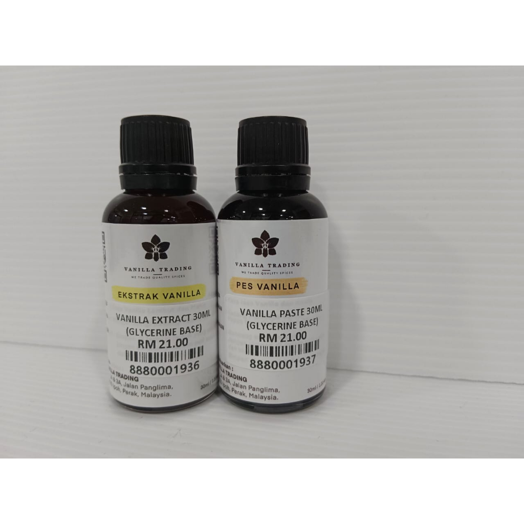 VANILLA TRADING- VANILLA PASTE, EKSTRAK VANILLA | Shopee Malaysia