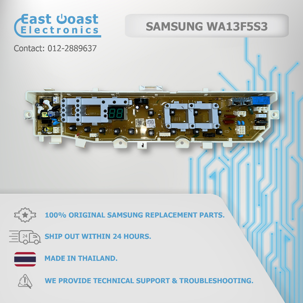 (ORIGINAL) SAMSUNG WA13F5S3 PCB | Shopee Malaysia