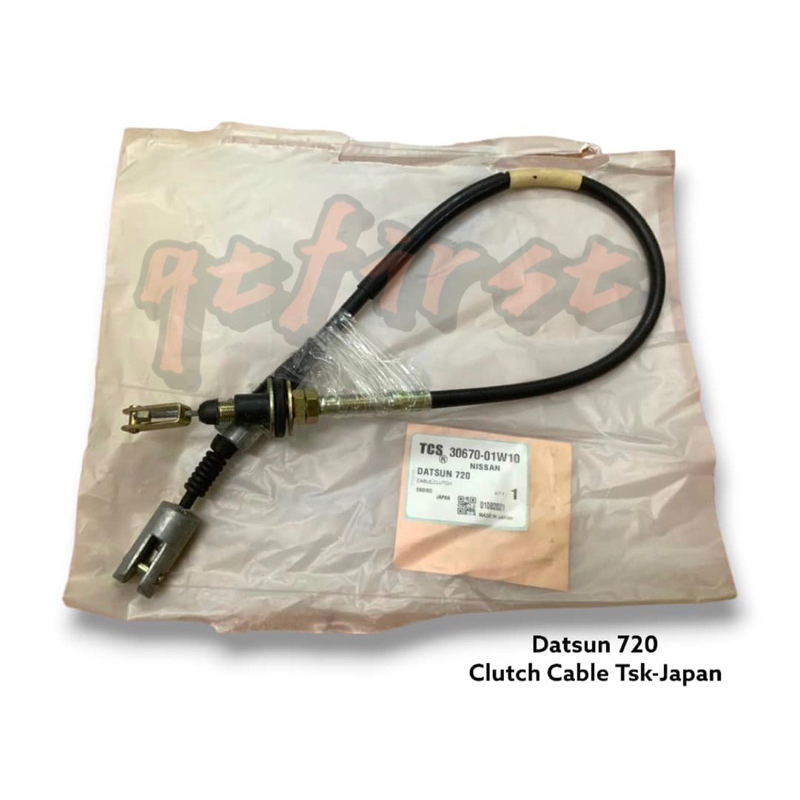CLUTCH CABLE NEW OLD STOCK ORIGINAL TSK 30670-01W10 MADE IN JAPAN FOR NISSAN DATSUN 720 | Shopee ...