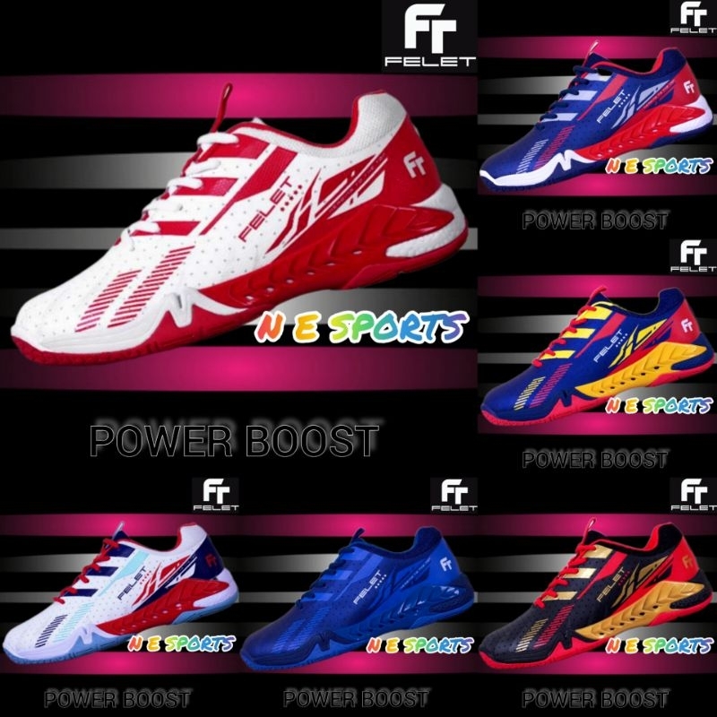 Felet Power Boost Badminton Shoes Master Series | Shopee Malaysia