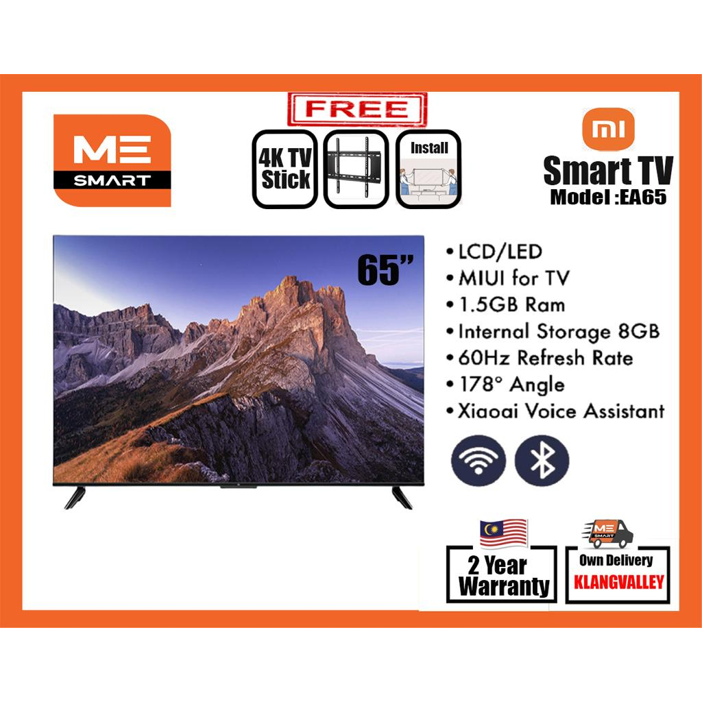 Xiaomi Mi Smart TV 65"Smart Android TV 4K UHD 2160P【55"/70”/75”/86MAX ...