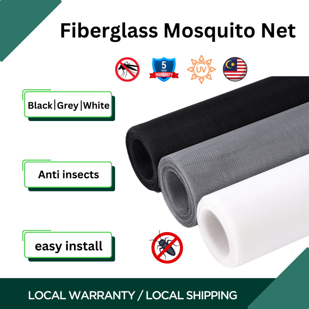 The Realm High Quality Fiber Mesh Fiberglass Netting Insect Screen ...