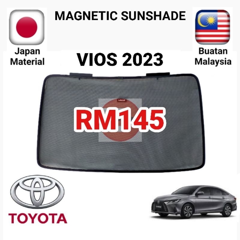 Toyota Vios 2023 Rear Windscreen Premium Sunshade (1 pc) | Shopee Malaysia