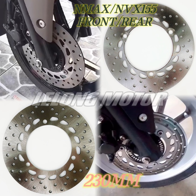NMAX NVX155 230MM STANDARD DISC PLATE FRONT N REAR DISK PLATE | Shopee ...