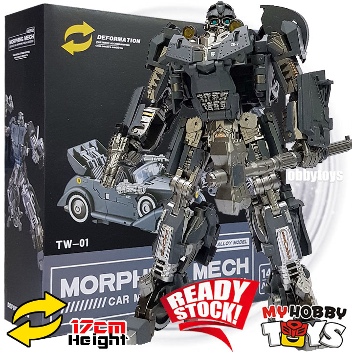 4th Party Transformable Robot - TW01 World War II TLK Bumblebee ( KO Oversize Toyworld Green ...