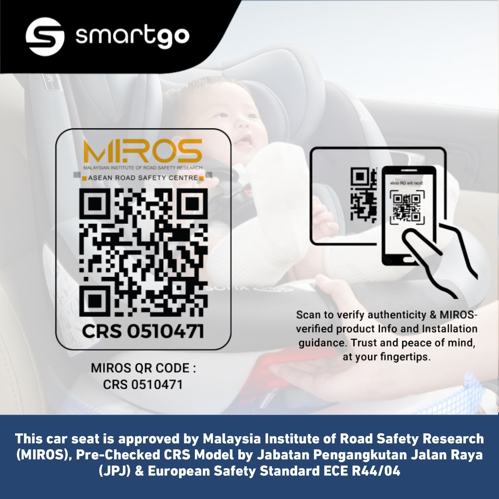 ‼️10 YRS WARRANTY‼️𝗡𝗲𝘄𝗯𝗼𝗿𝗻-𝟭𝟮 𝗬𝗿𝘀 𝗢𝗹𝗱💝SMARTGO 360° ISOFIX CAR SEAT | Shopee Malaysia