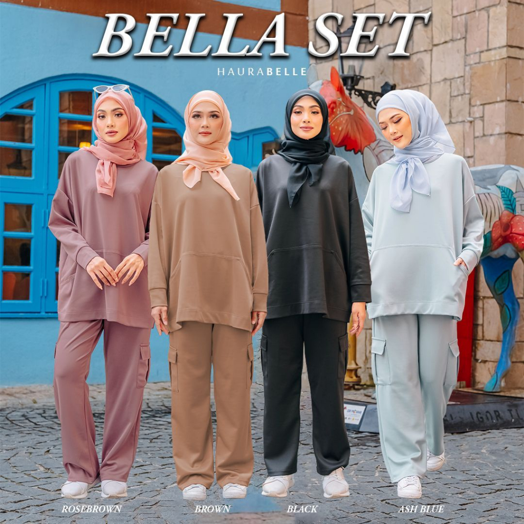 [ Ready Stock ] Bella Set by Haurabelle | Shopee Malaysia