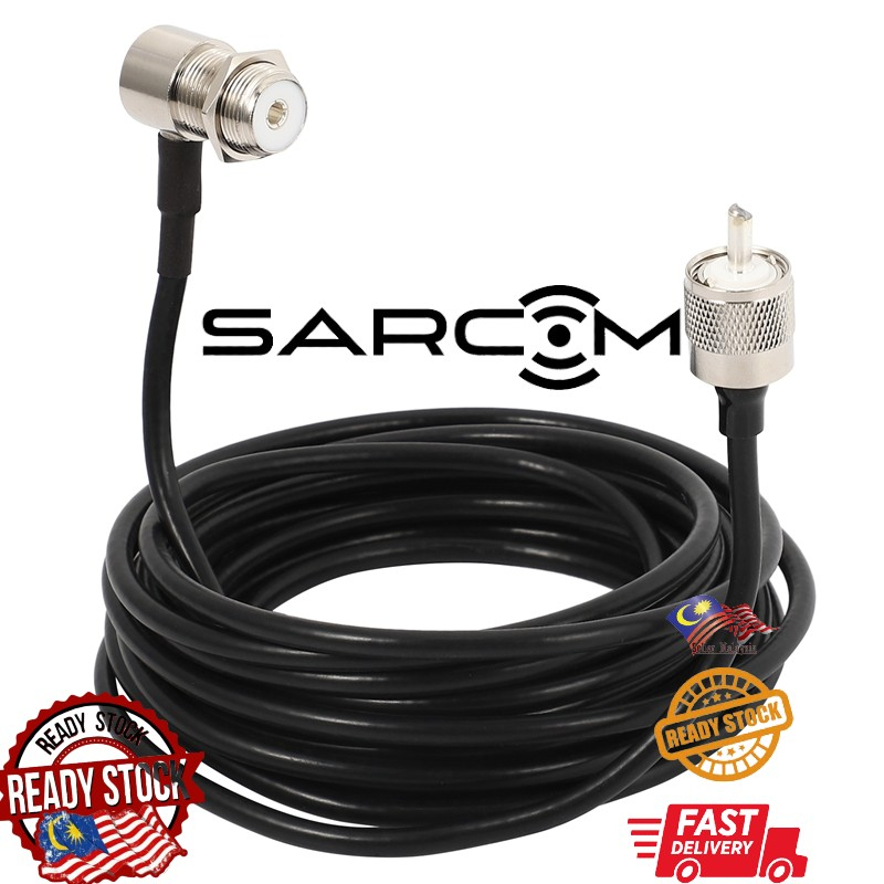 (Ready Stock) Pure Copper RG58 5M Cable with connectors | Shopee Malaysia
