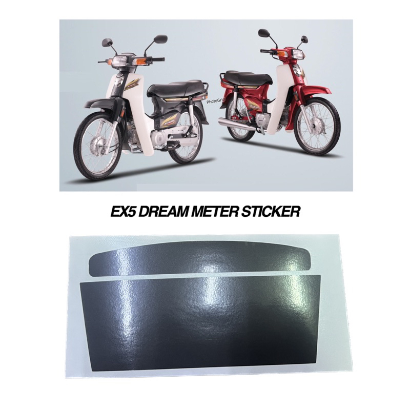 HONDA EX5 GN5 DREAM METER STICKER TINTED | Shopee Malaysia
