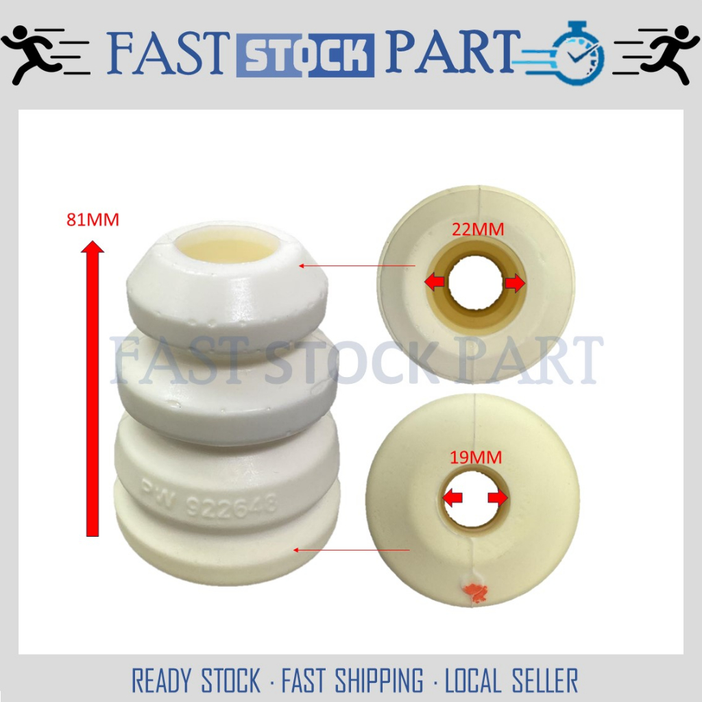 1PC FRONT DAMPER BUSH -PW922648 PW861069 PROTON IRIZ /PERSONA BH/SAGA ...