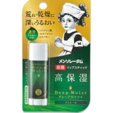 JAPAN Mentholatum Lipcare Deep Moist Menthol 4.5g (Made in Japan ...