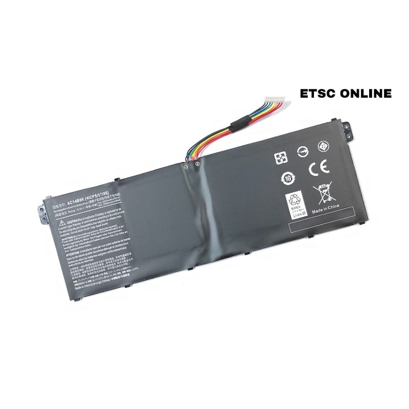 Battery Acer AC14B8K for Acer Aspire ES1-311 ES1-421 ES1-531 V3-371 V5 ...