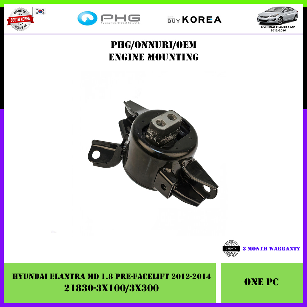 Hyundai Elantra MD 1.8 Pre-Facelift 2012-2014 Oem Engine Mounting (LH ...