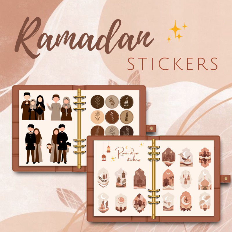 Ramadan Stickers // Digital Stickers GoodNotes Stickers // Transparent ...