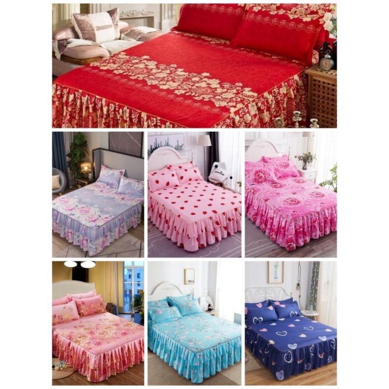 🔥Ready Stock🔥Cadar Ropol 3 In 1 Queen Size | Shopee Malaysia