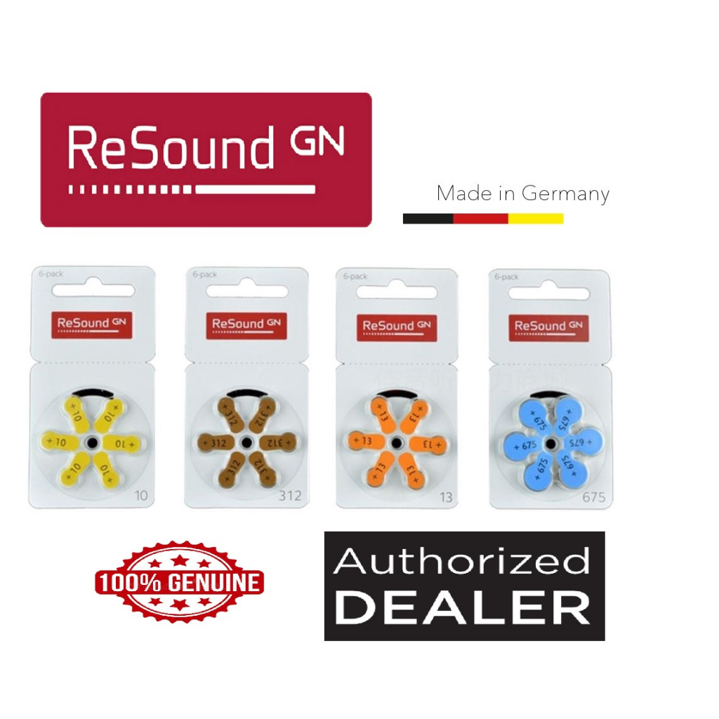 ReSound GN hearing aids battery/ bateri alat pendengaran/ 助听器电池 | Shopee Malaysia