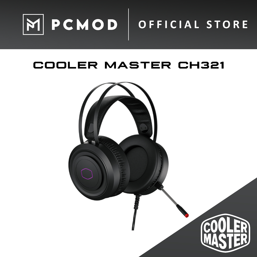 COOLER MASTER CH321 Wired Gaming Headset | PCMOD | Shopee Malaysia