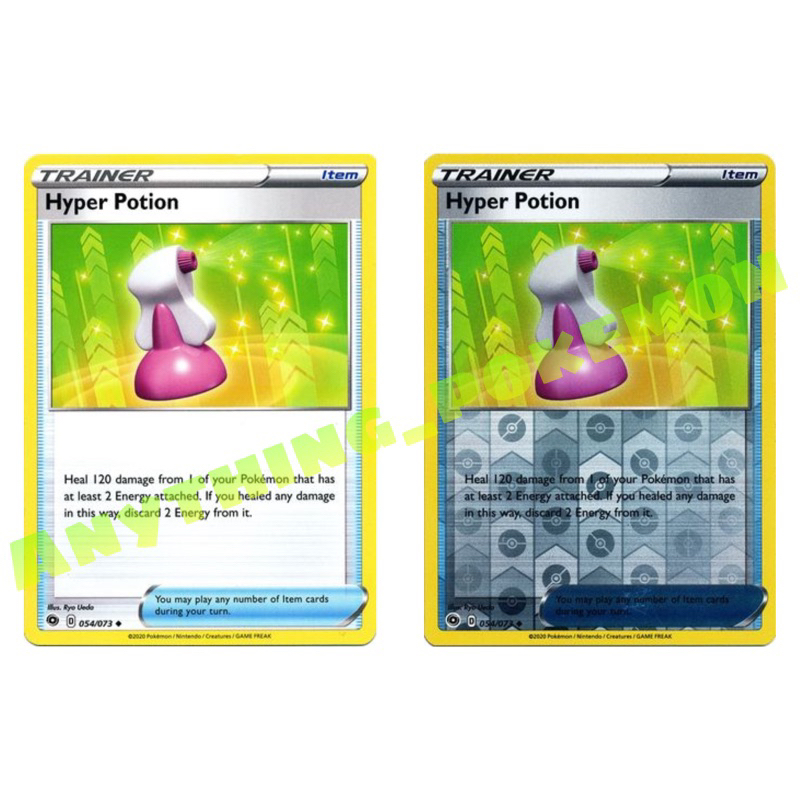 Pokémon Trainer Card - Hyper Potion 054/073 NORMAL/REVERSE HOLO | Shopee Malaysia