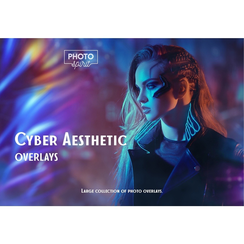 Cyber Aesthetic Overlays | PS Overlay | Shopee Malaysia