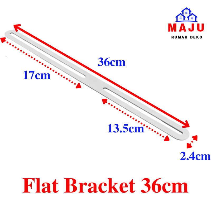 MAJU Multipurpose Stainless Steel 304 Heavy Duty L shape Bracket wall ...