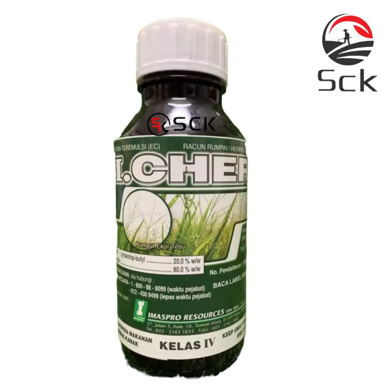 Icher 500ml/Imaspro/Racun Rumput ekor Tebu/Rumput Padi Burung/I.Cher/I ...