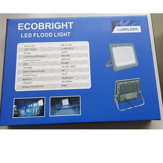 EcoBright 100w LED SMD Flood Light | Shopee Malaysia