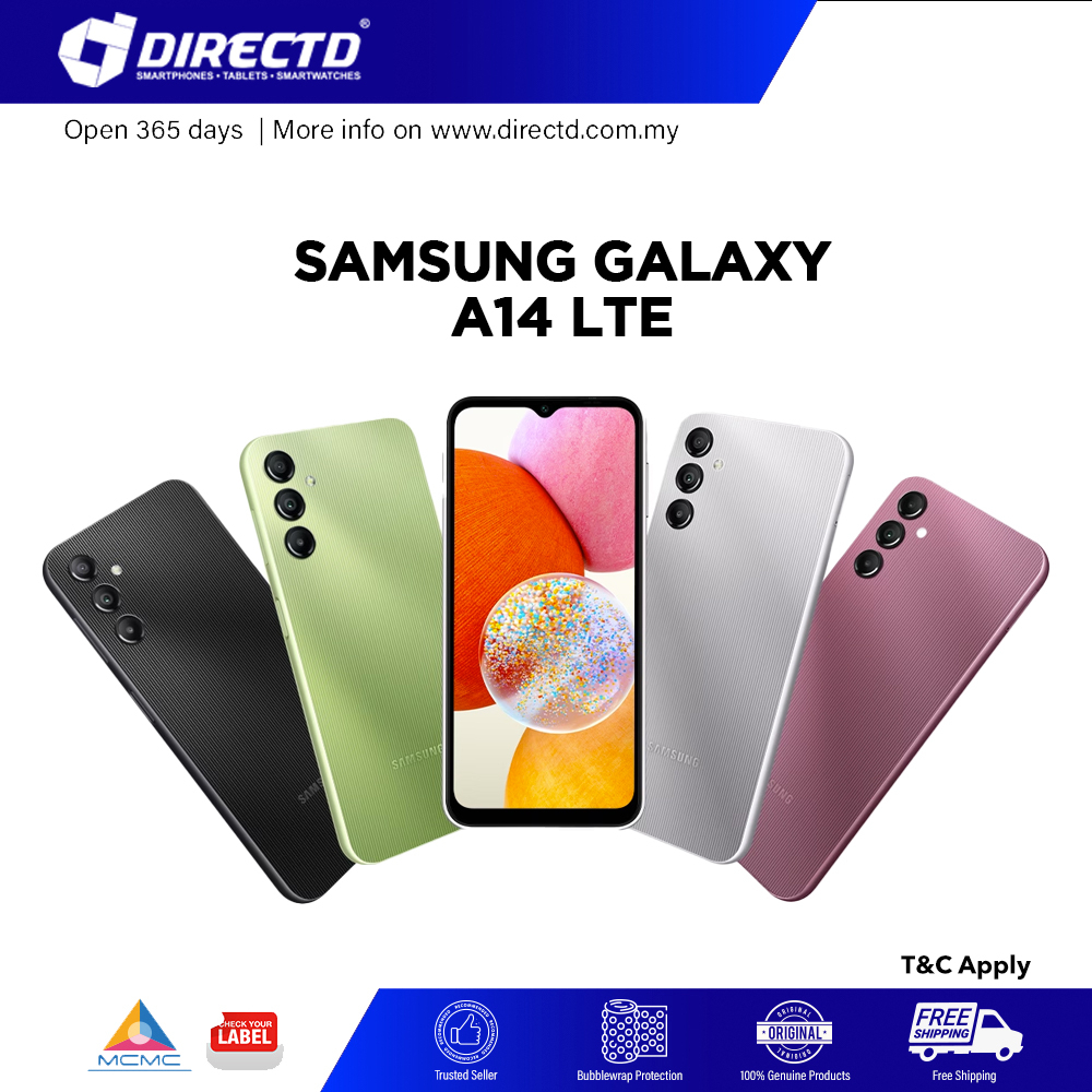 [NEW] Samsung Galaxy A14 LTE [6GB RAM | 128GB ROM] | Shopee Malaysia