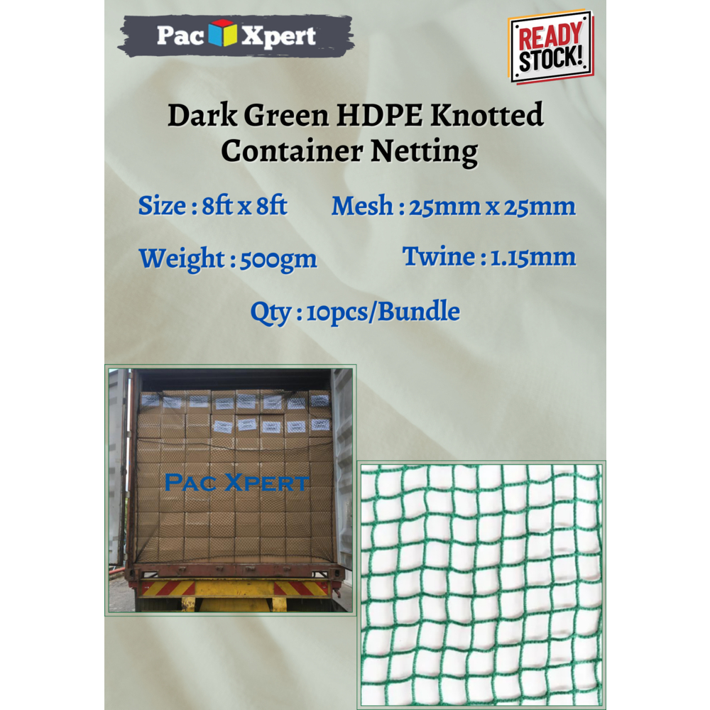 10pcs Container Netting | 8ft x 8ft Cargo Protection Net | Safety Net ...