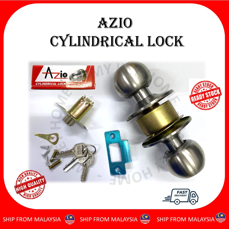 🔥ready Stock Original🔥 Azio Cylindrical Lock Shopee Malaysia