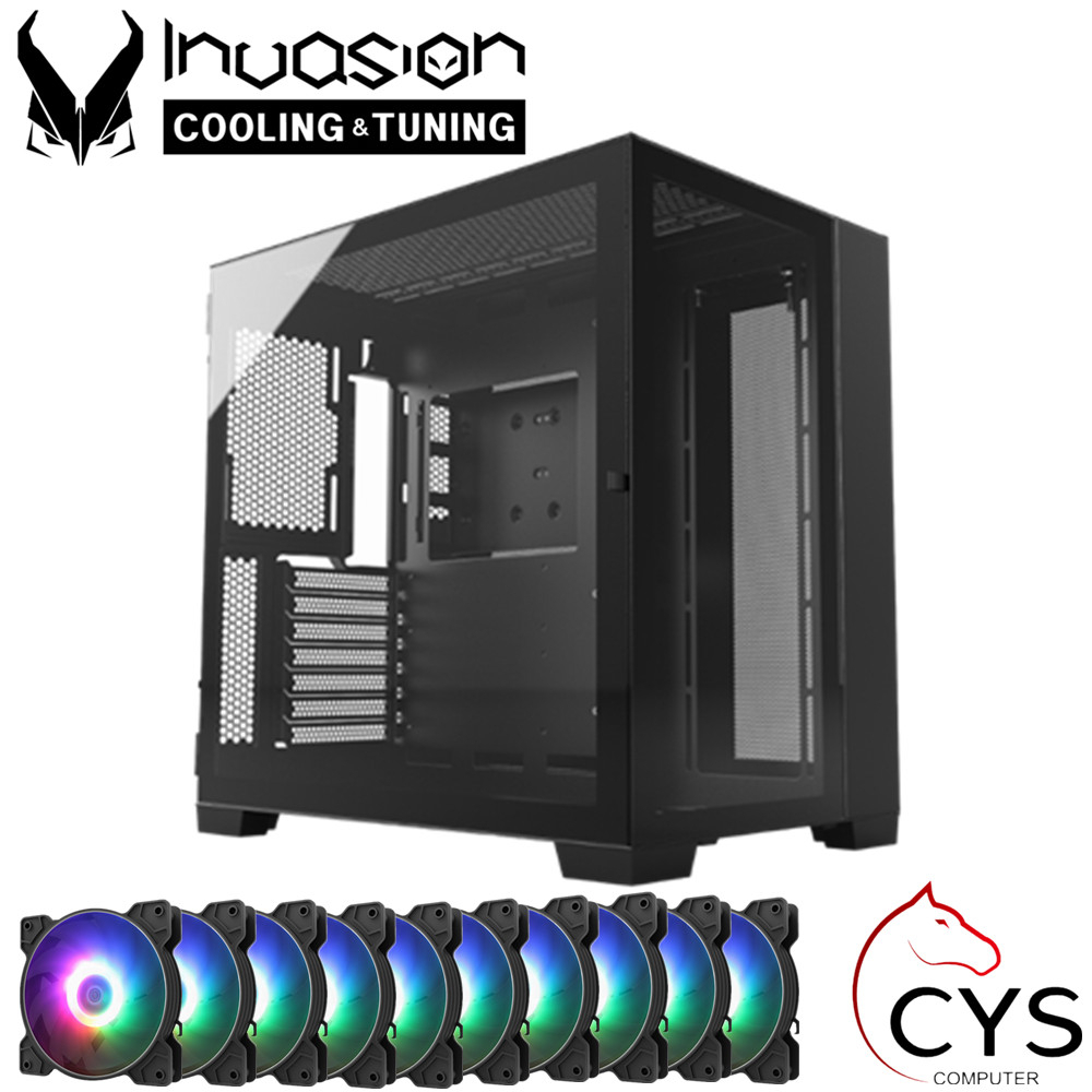 INVASION GT-200 TG ATX CASING | Shopee Malaysia