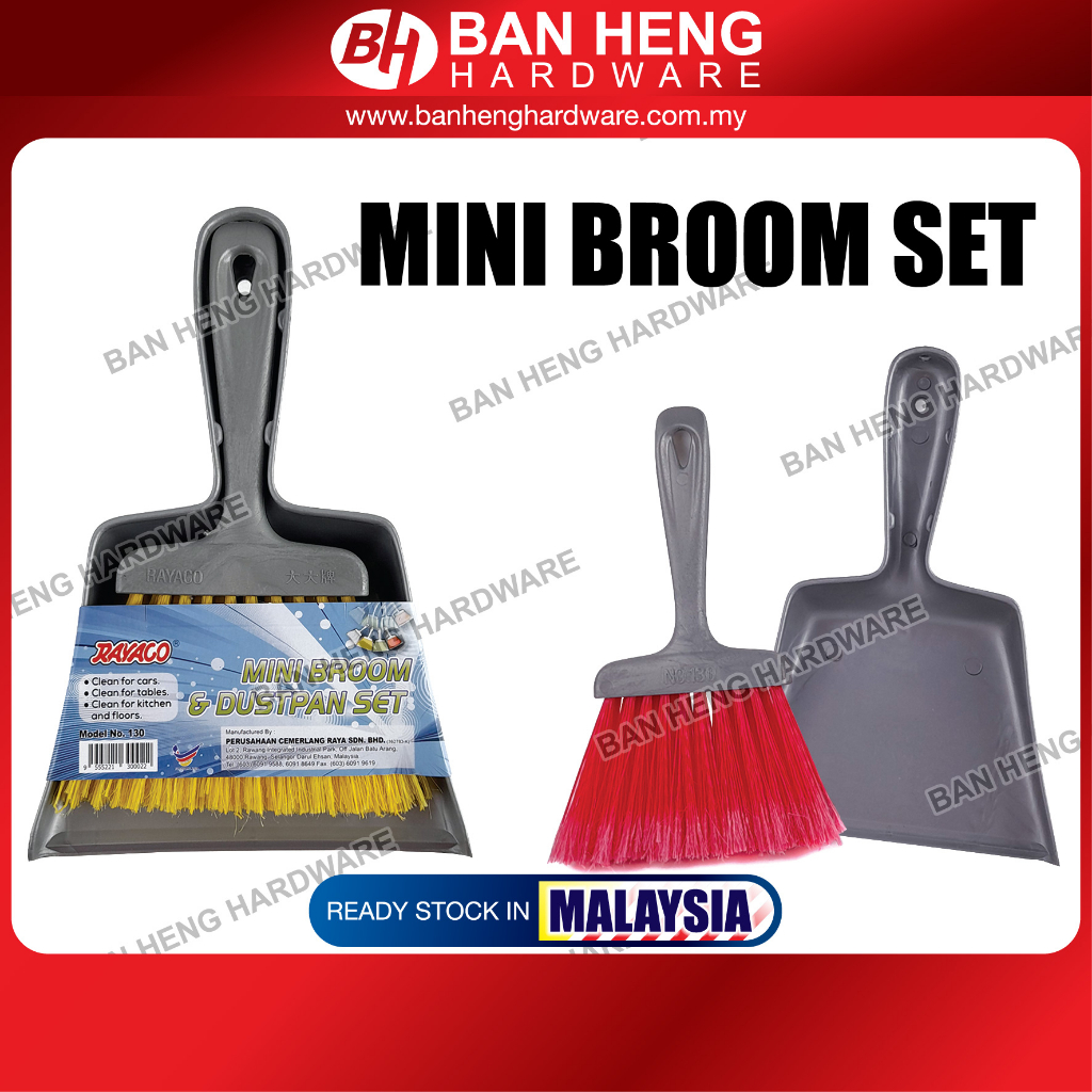 Rayaco Brand Mini Broom With Dustpan Set | Shopee Malaysia