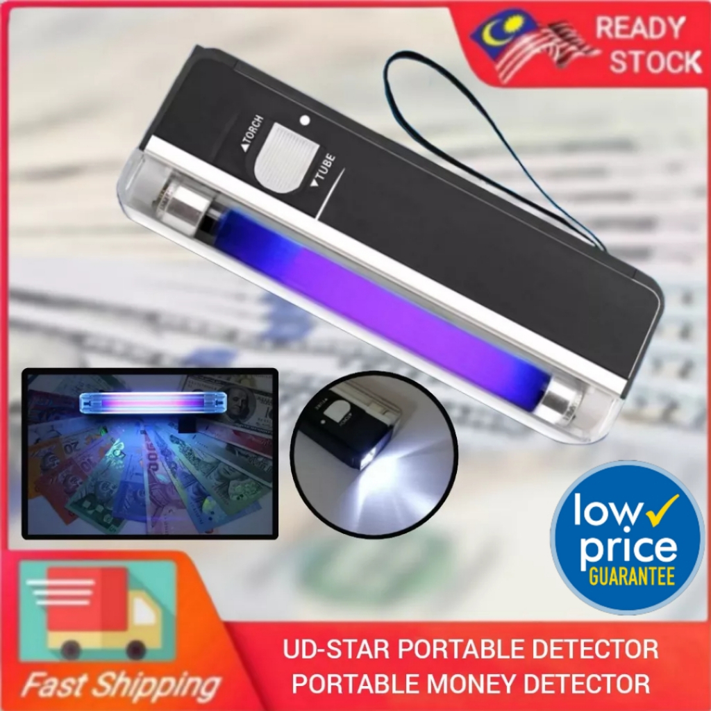 MONEY DETECTOR | PORTABLE MONEY DETECTOR丨UV MONEY DETECTOR | Shopee ...