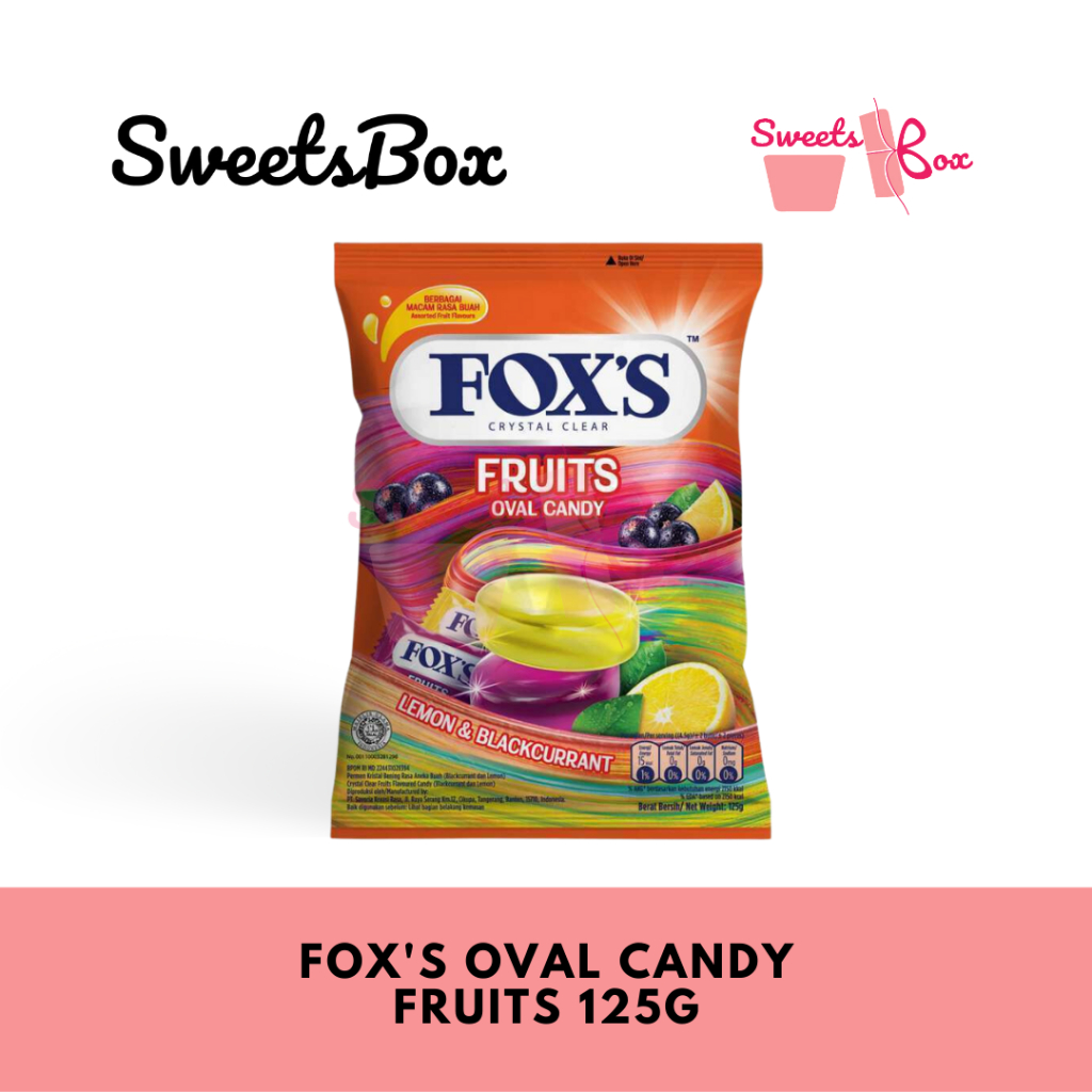 Sweetsbox | Assorted Fox's Candy 90g / Oval Candy 125g / Stickpack ...