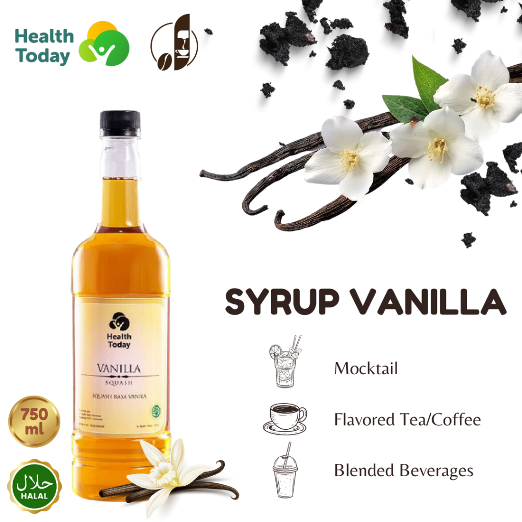Health Today Syrup Vanilla | 750ml | Beverage Flavours | Sales And ...