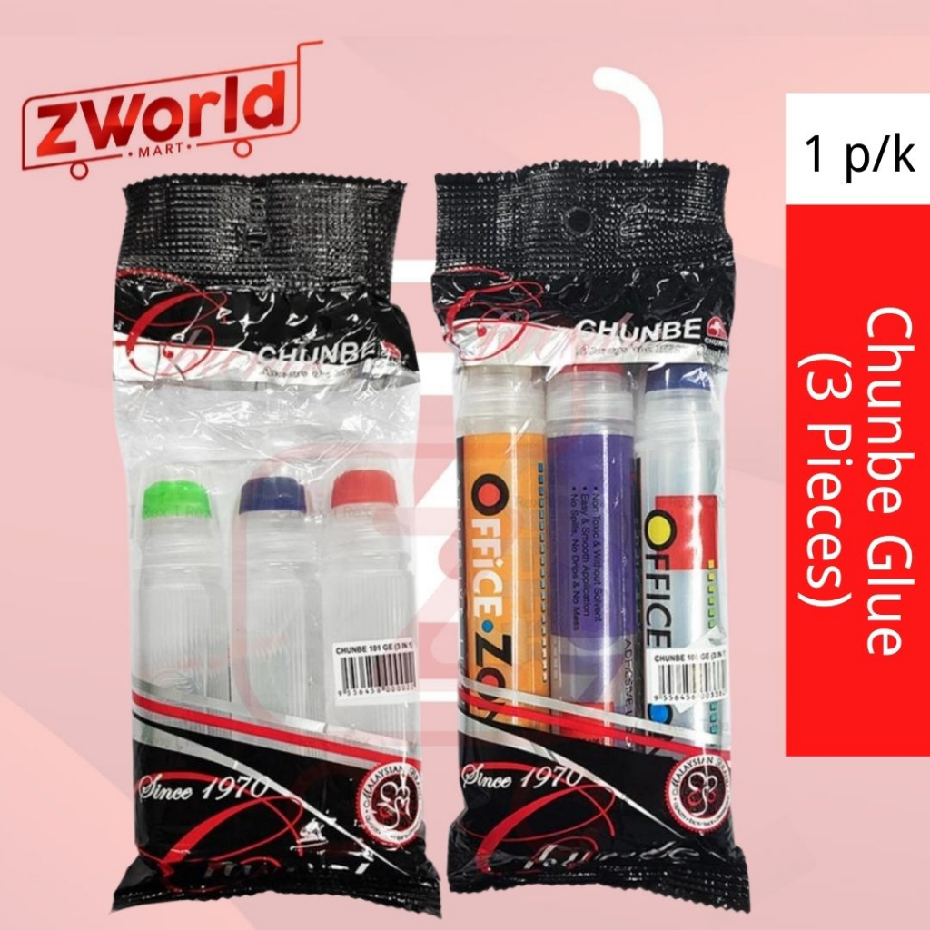 Chunbe Glue (3 Pieces) 101 X 3 40ml / 106 X 3 50ml | Shopee Malaysia