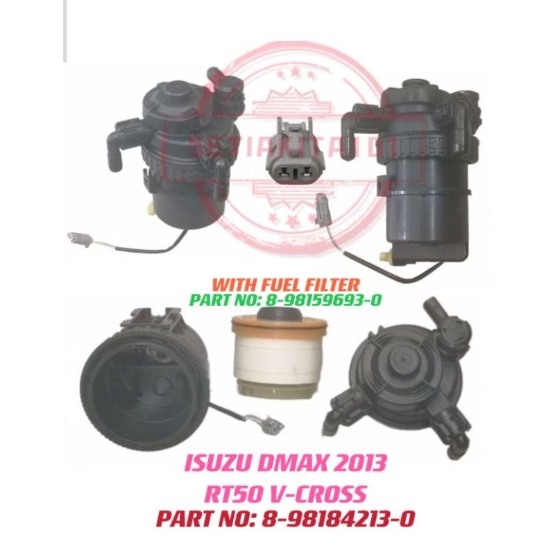 ISUZU DMAX / D-MAX 2013 RT50 VCROSS HAND PUMP/AC PUMP/DIESEL FUEL PUMP ...