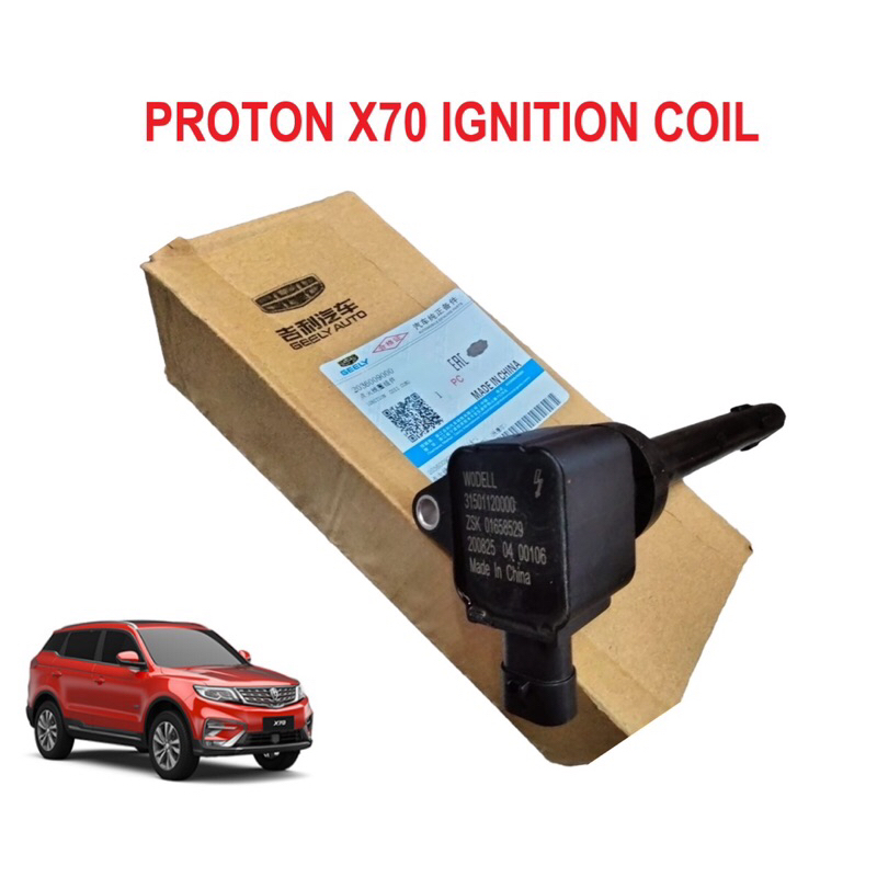 100% ORIGINAL GEELY / PROTON X70 IGNITION COIL /PLUG COIL | Shopee Malaysia
