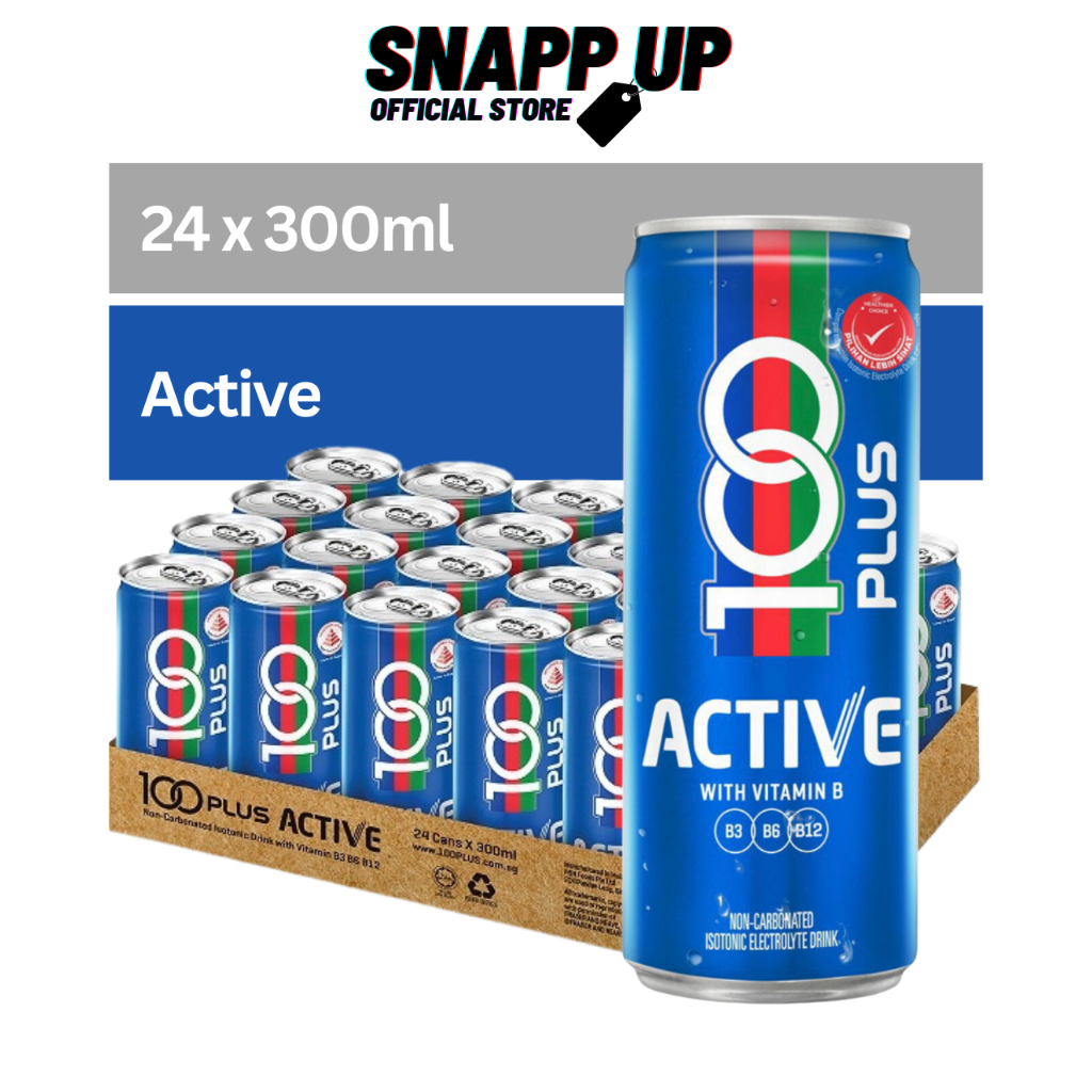 100Plus Active [24 x 300ML] 1 Carton | Shopee Malaysia