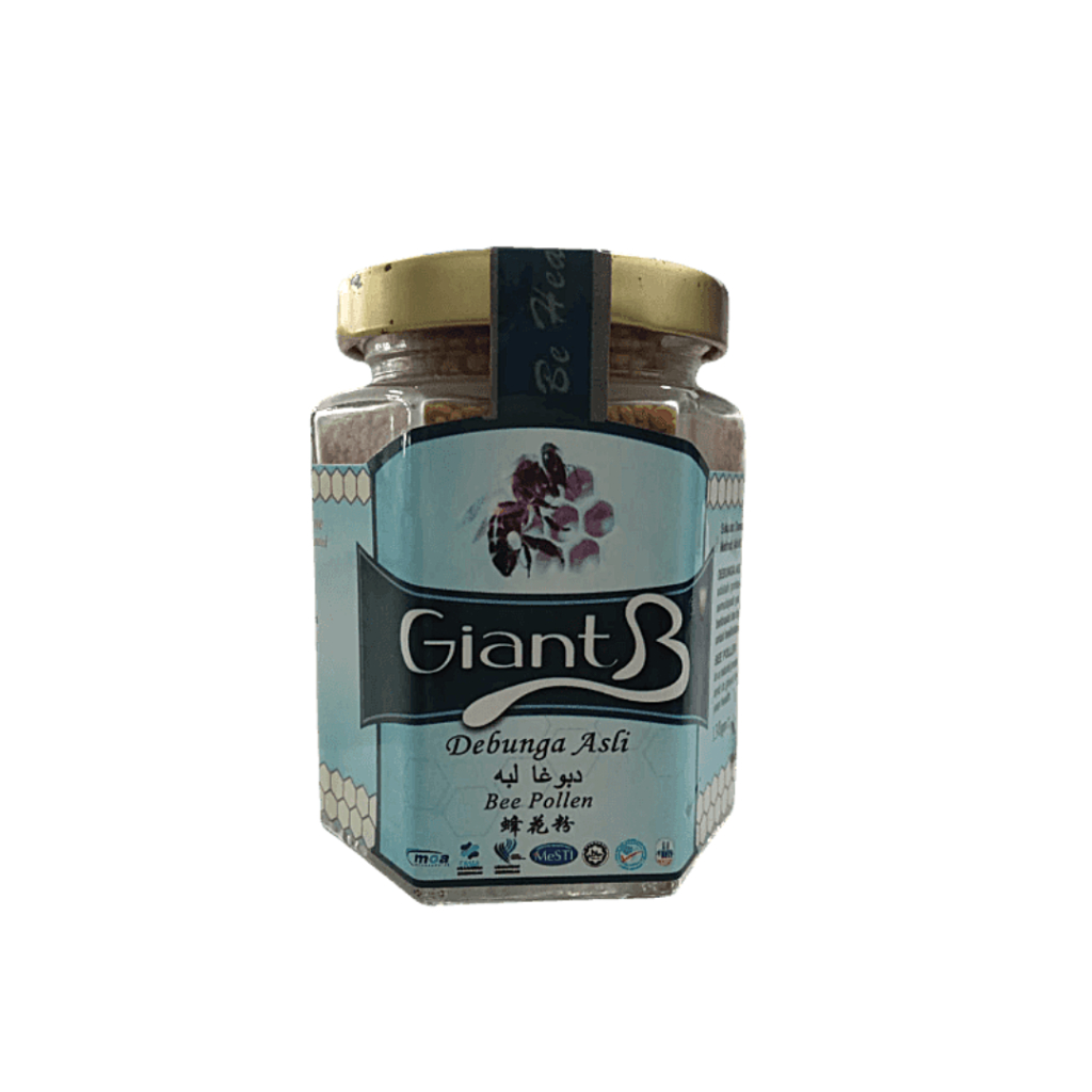 GIANTB DEBUNGA ASLI BEE POLLEN 130G (Natural Protein) | Shopee Malaysia